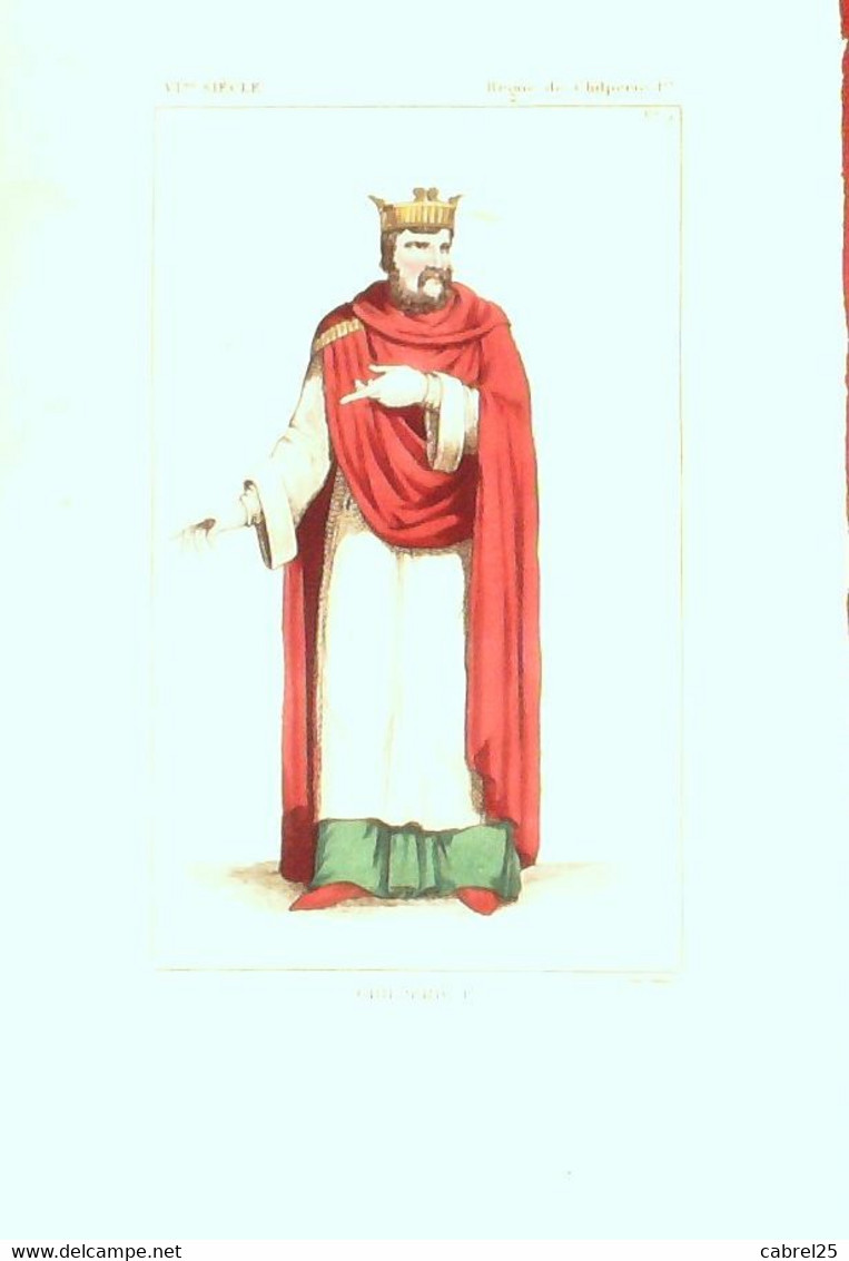 CHILPERIC 1er au 5ème 1852