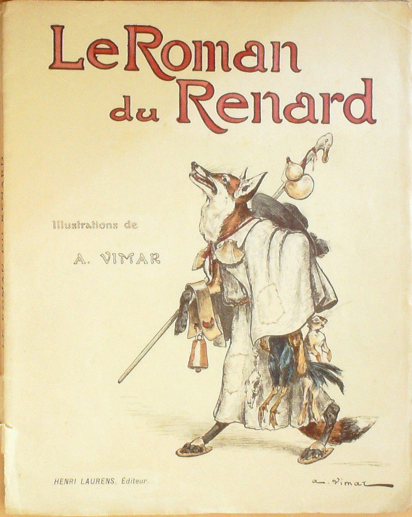 LE ROMAN du RENARD-Illustrateur VIMAR-Editeur HENRI LAURENS-EO-1929