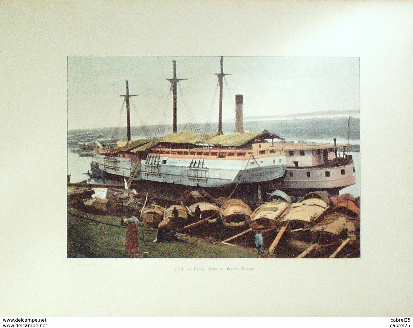 Vietnam HANOI bords du fleuve rouge