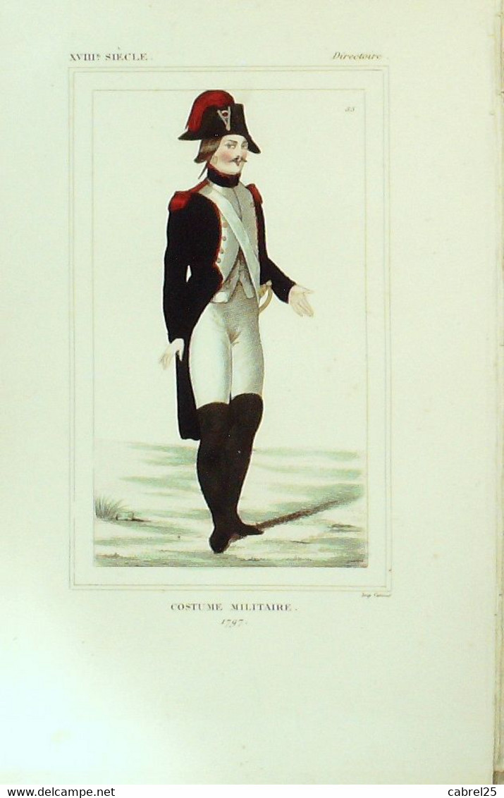 Tenue militaire de 1797 Directoire 1852